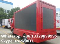China HOWO light duty 4*2 LHD/RHD mobile digital billboard LED advertising vehicle,  SINO TRUK HOWO mobile LED billboard truck for sale