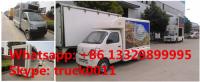 China China famous best price Chang’an  mobile LED digital advertising truck for sale, Chang'an 4*2 LHD outdoor LED truck for sale