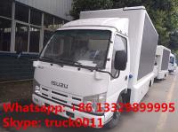 China ISUZU LHD mobile digital billboard LED advertising vehicle for sale, hot sale best price outdoor LED billboard truck for sale