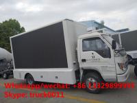 China Forland RHD mobile LED fullcolor outdoor advertising vehicle for sale, Forland 4*2 RHD mobile P6/P8 LED billboard truck for sale