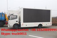 China DONGFENG duolika 4*2 LHD/RHD mobile billboard LED advertising vehicle for sale, hot sale dongfeng P6/P8 LED truck for sale