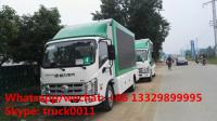 China FOTON kangrui 4*2 LHD/RHD mobile digital billboard LED advertising vehicle for sale,  Customized LED truck for OPPO for sale