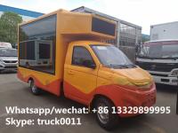 China Forland jiatu mini mobile LED digital advertising truck for sale,best price Forland Euro 5 87hp gasoline P6/P8 LED truck for sale