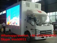 China JBC LHD mobile digital billboard LED advertising vehicle for sale, China supplier of mobile LED advertising truck for sale