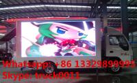 China JBC LHD mobile digital billboard LED advertising vehicle for sale, China supplier of mobile LED advertising truck for sale