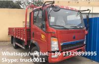China cheap price top quality howo light drop side lorry trucks 5 ton, facotory direct sale SINO TRUK HOWO brand lorry truck for sale