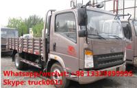 China cheap price top quality howo light drop side lorry trucks 5 ton, facotory direct sale SINO TRUK HOWO brand lorry truck for sale