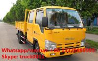 China Factory direct sale ISUZU LHD twin cab 98hp diesel mini cargo truck, Japanese brand leading isuzu Brand pickups for sale