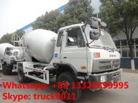 China dongfeng 153 yuchai 4*2 LHD/RHD 180hp 6cbm 4*2 small concrete mixer truck for sale. Best price cement mixer truck for sale