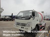 China factory direct sale best price FORLAND 4*2 RHD cement mixer truck, hot sale forland RHD 4m3 concrete mixer drum truck for sale