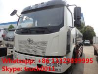 China FAW 4*2 13,000L stainless steel milk tank for sale, China supplier of factory sale best price fresh milk delivery truck for sale