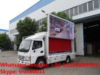China HOT SALE! new mobile LED billboard advertising truck, best price customized KARRY 4*2 LHD outdoor LED advertising truck for sale