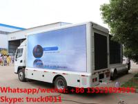 China HOT SALE! new mobile LED billboard advertising truck, best price customized KARRY 4*2 LHD outdoor LED advertising truck for sale