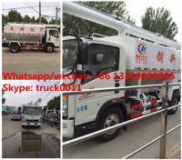 China Factory sale SINO TRUK HOWO LHD 12m3 farm-oriented animal feed truck, best price HOWO livestock and bulk feed vehicle for sale
