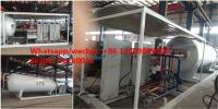 China Factory direct sale best price 25m3 mobile skid lpg tank with digital scales, skid lpg gas plant with 4 digital scales for sale