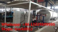 China Factory direct sale best price 25m3 mobile skid lpg tank with digital scales, skid lpg gas plant with 4 digital scales for sale