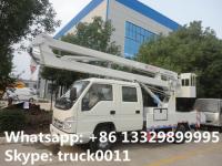 China factory sale best price forland 4*2 RHD 11m aerial bucket truck, hot sale forland 11m overhead working platform truck for sale