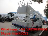 China factory sale best price forland 4*2 RHD 11m aerial bucket truck, hot sale forland 11m overhead working platform truck for sale