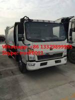 China HOWO light duty 4cubic meters garbage compactor truck for sale, factory sale best price HOWO refuse garbage truck for sale