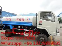 China factory sale best price 2020s cheapest water truck, hot sale CLW brand good price 5,000Liters cistern tanker truck for sale