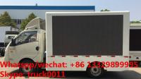 China forland 4*2 LHD diesel mobile digital LED billboard advertising truck for sale, best price Forland P6/P8 LED vehicle for sale