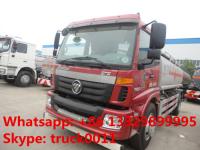 China 2020s new foton auman 6*2 LHD 25cbm oil tank truck for sales, factory sale best price FOTON 25,000Liters refueler truck for sale