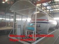 China 20m3 skid lpg gas plant with digital scales and compressor for sale, factory sale skid lpg gas plant with compressor for sale