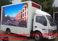 China new designed seller-China P6 Mobile LED advertising vehicle for sale, best price P6 LED digital billboard screen vehicle for sale