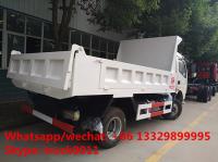 China hot sale dongfeng 4*2 LHD 120hp diesel dump tipper truck, 2020s best seller dongfeng mini 5tons dump truck for sale for sale