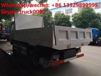 China hot sale dongfeng 4*2 LHD 120hp diesel dump tipper truck, 2020s best seller dongfeng mini 5tons dump truck for sale for sale