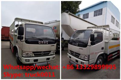China 2020s new inflammable gas transport van truck for sale, best price dongfeng mini domestic gas cylinders carrying vehicle for sale
