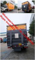China JAC 4*2 LHD 5tons domestic gas canister transported van truck for sale, best price JAC inflammable gas transport vehicle for sale