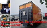 China Dongfeng LHD 4*2 gas cylinder transportation truck for sale, best price dongfeng van truck for carrying gas cylinders for sale