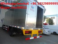 China hot sale dongfeng 4*2 LHD/RHD stainless steel refrigerated truck, factory best price stainless steel cold  room truck for sale