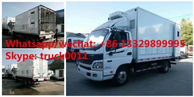 China new FOTON 4*2 LHD day old chick transported truck for sale, best price China-made baby chick van vehicle for sale for sale