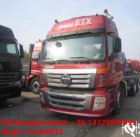 China best seller-FOTON AUMAN 6*4 340hp diesel semitrailer tractor head for sale, hot sale FOTON heavy duty tractor head for sale