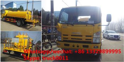 China factory direct sale ISUZU 700P 4*2 LHD/RHD water sraying truck, best price ISUZU 6-8m3 water carrier tank truck for sale for sale