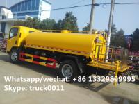 China factory direct sale ISUZU 700P 4*2 LHD/RHD water sraying truck, best price ISUZU 6-8m3 water carrier tank truck for sale for sale