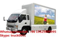 China High quality best price P8 three sides mobile LED advertising truck for sale, Mobile LED truck with 3 sides LED screen for sale