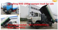 China factory sale best price RHD road sweeping vehicle manufacturer in China,good price CLW brand 4*2 RHD street sweeper for sale