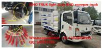 China factory sale best price RHD road sweeping vehicle manufacturer in China,good price CLW brand 4*2 RHD street sweeper for sale