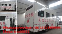 China factory direct sale price 190hp 4*2 RHD blood donor bus for mobile blood donation, best price mobile blood vehicle for sale