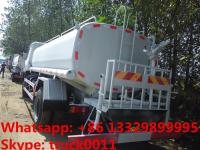 China factory sale Dongfeng 4*2 RHD 15,000Liters water tank truck, best price Dongfeng brand 190hp cistern truck for sale for sale