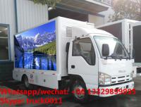 China customized Isuzu LHD mobile digital LED advertising vehicle for sale, best price P6 ISUZU mobile LED billboard truck for sale