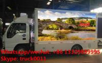 China customized Isuzu LHD mobile digital LED advertising vehicle for sale, best price P6 ISUZU mobile LED billboard truck for sale