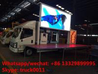 China Euro 5 Foton P6 mobile outdoor LED billboard advertising  vehicle for sale, FOTON mobile LED advertising truck for sale for sale