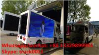 China Euro 5 Foton P6 mobile outdoor LED billboard advertising  vehicle for sale, FOTON mobile LED advertising truck for sale for sale