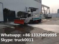 China factory sale best price CLW brand road sweeper truck with snow shovel, hot sale road sweeper truck with snow removal for sale