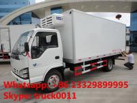 China hot sale Japane Brand 4*2 ISUZU 5ton cold room truck, best price ISUZU brand LHD 3tons-5tons refrigerated truck for sale for sale