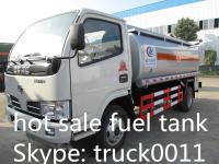 China factory sale dongfeng fuel tank truck with competitive price, 2020s best price CLW 5000Liters oil dispensing truck for sale